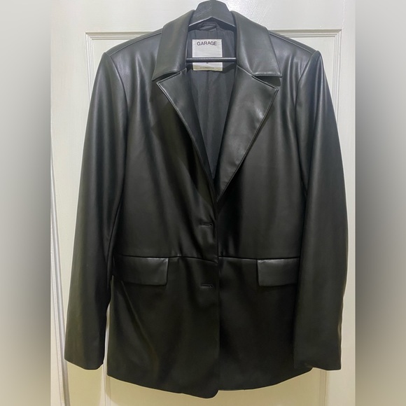 Garage | Jackets & Coats | Garage Leather Jacket | Poshmark
